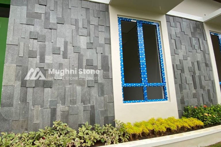 30 Ide Fasad Batu Alam untuk Rumah Tropis, Klasik, Modern, hingga ...